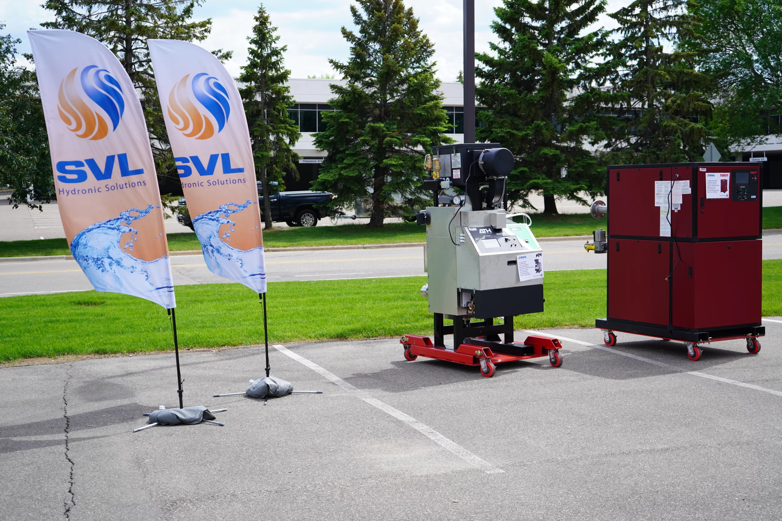 The SVL Hydronics Trailer at Recent Customer Events | SVL